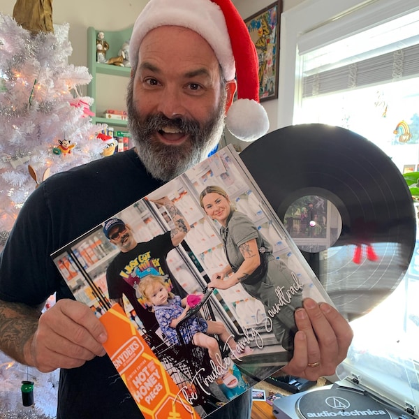 12" Vinyl Record Mixtape Two Sided, Black, Fully Custom + Songs - Your ...