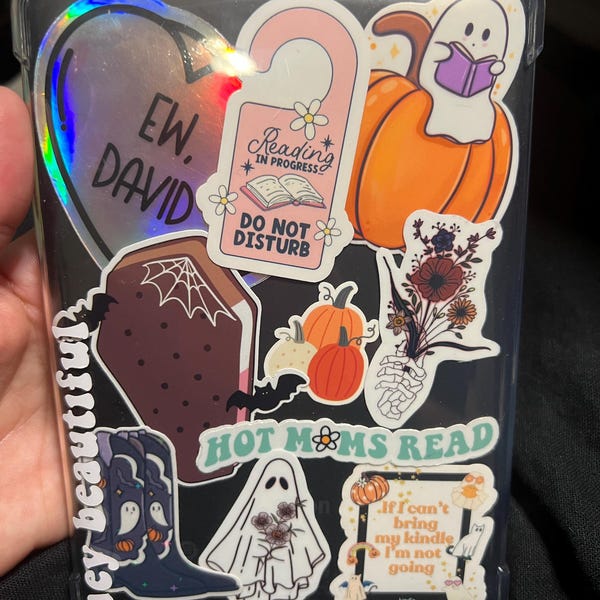 Reading in Progress Pink Do Not Disturb Waterproof Sticker for Kindle ...