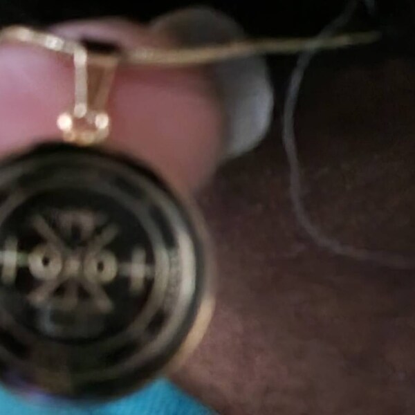 Archangel Raziel Sigil Necklace Angel Seal Pendant Jewelry Gold Silver ...