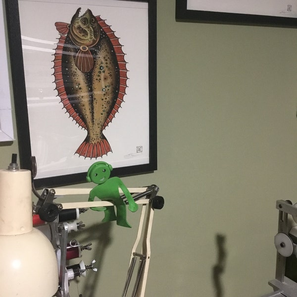 Mako Shark Giclee Print of a Watercolor Painting. Blue Pointer. Bonito ...