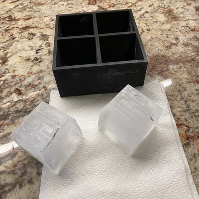 Texas State and Star Whiskey Ice Cube Tray Texas Silicone Cocktail Ice ...