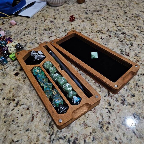 Dungeons Box™ D&D Dice Box • USA Made • Hero Dice Vault Handmade RPG ...
