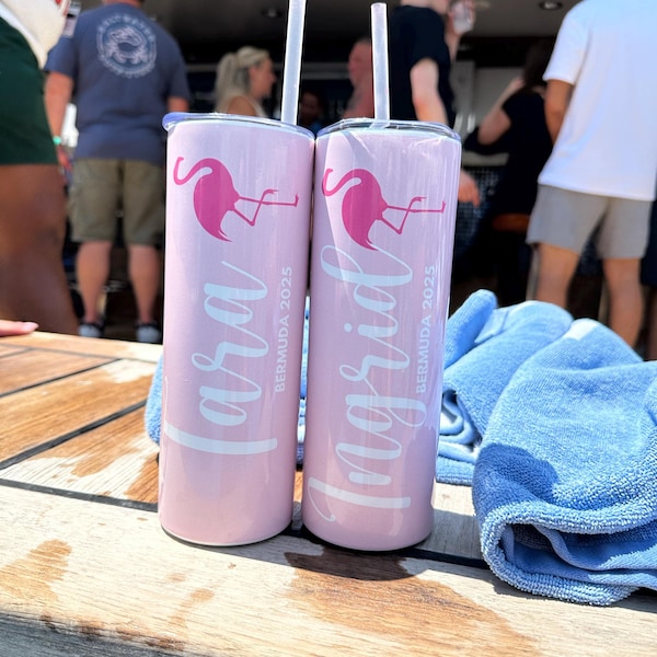 Custom Vacation Tumbler, Personalized Name Family Vacation Gift ...