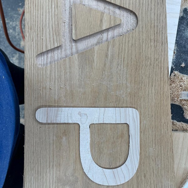 Letter Router Templates (clear Acrylic) for Woodworking and DIY ...