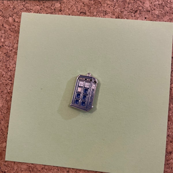 Tardis Pin *new Design* (max.dim 22mm) DR WHO Police Box, Time Machine ...