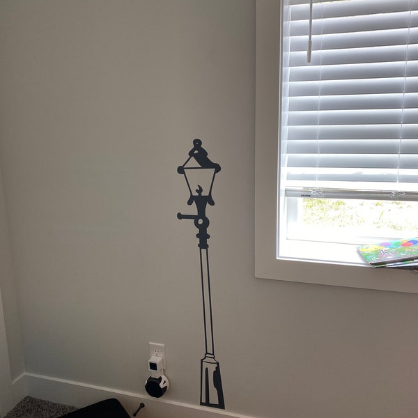 Park Street Lamp Post - Wall Decal Custom Vinyl Art Stickers - Etsy
