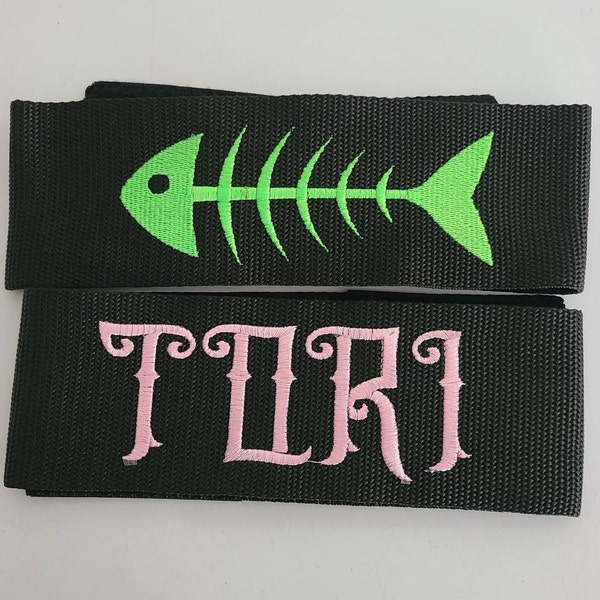Personalized Embroidered Scuba BCD Name Tag Badge - Etsy