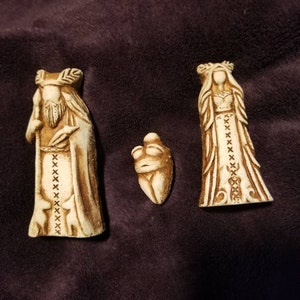 Freya and Odin Statue / Odin and Freya Figurines Are Made of - Etsy