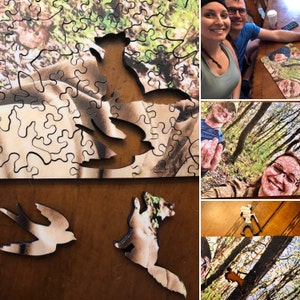 Personalized Gift Custom Wooden Jigsaw Puzzle for Adults | Etsy