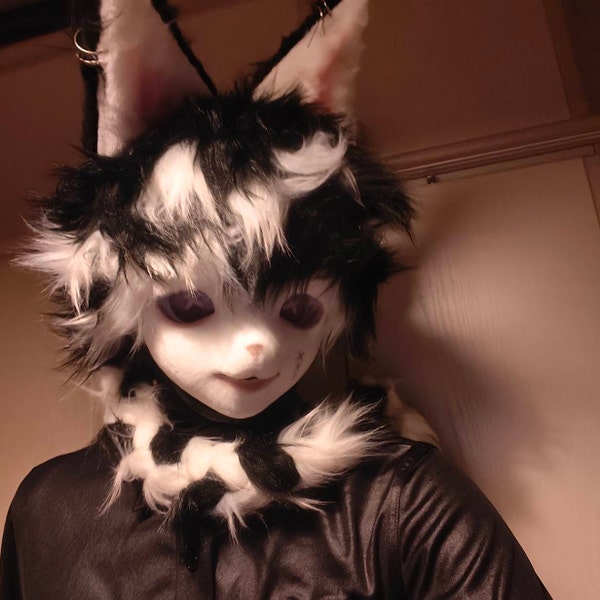 Adorable Alaskan Malamute Furry Suit,full Set With Head,paws,tail,and ...