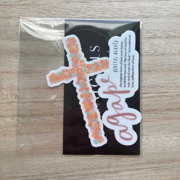 Cross Sticker | Christian Decals | Jesus Stickers - Etsy
