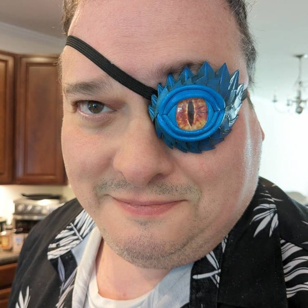 Eye Patch, Eagle Eye Patch, LARP, Cosplay, Steampunk Eye Patch ...