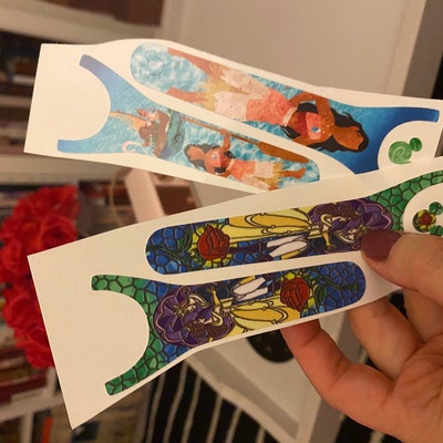 NOT for MB Frozen Ice Castle Christmas Magic Band 2.0 Decal Skin Wrap ...