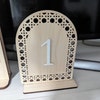 Boho Wedding Table Numbers, Arch Wood Table Numbers, Wood Table Numbers ...
