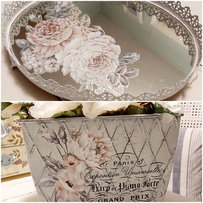 VICTORIAN ROSE Redesign Decor Mould - Etsy