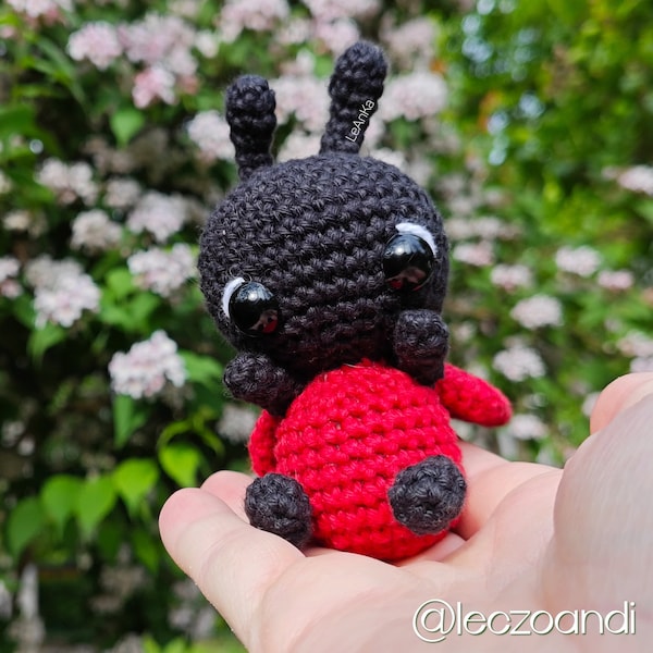PATTERN: Lulu the Ladybug - Crochet Ladybug Pattern - Amigurumi Ladybug ...