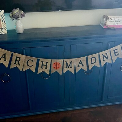 March Madness Decor, March Madness Banner, March Madness Party Garland ...
