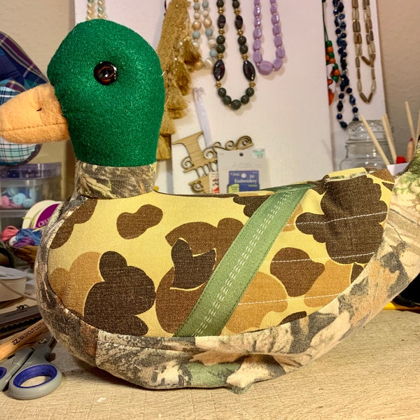 6 Vintage Sewing Patterns Fabric Ducks & Mallard Duck Decoy, Ebook ...