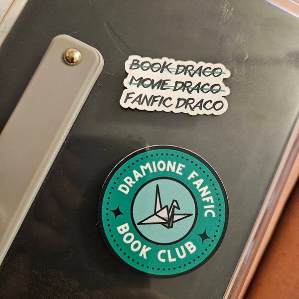 Dramione Sticker Fanfic AO3 Merch for Kindle Decor Bookish Inspired ...