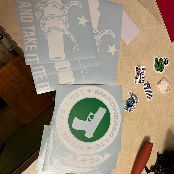 Bat Car Window Decals Quarter Panel Window Large Pattern Decal Custom ...