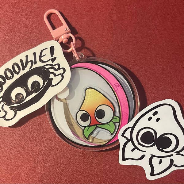 Bugsnax Buggy Ball Sprout Shaker Charm Keychain - Etsy