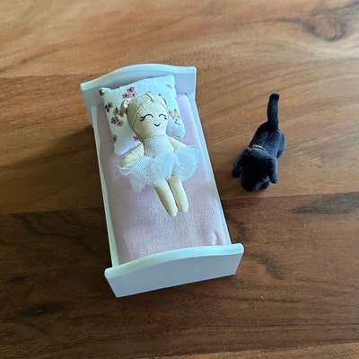 Little Evie and Ivy Dollhouse Bathroom Set, 1:12 Scale - Etsy