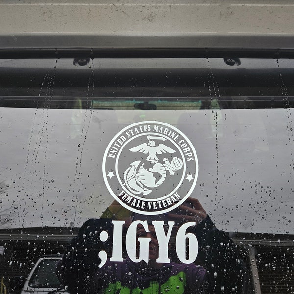 USMC Rank Decal - Etsy