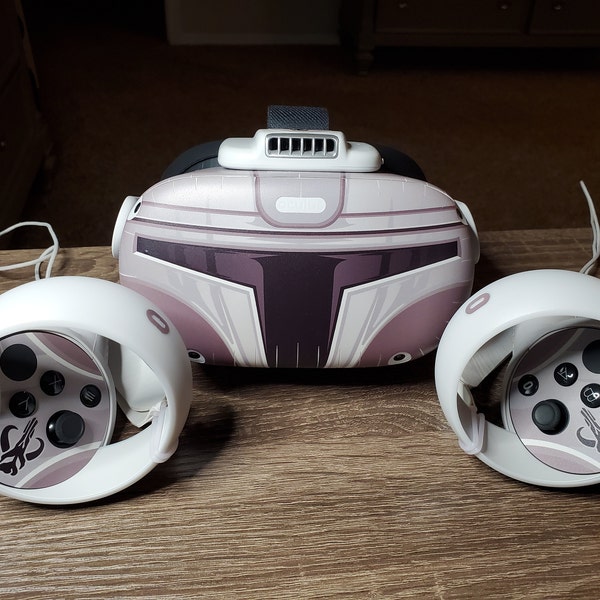The Mandalorian Oculus Quest 2 Full Wrap Skin Decal VR Goggles - Etsy