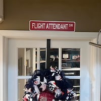 Flight Attendant, Flight Attendant Gift, Flight Attendant Sign, Gift ...