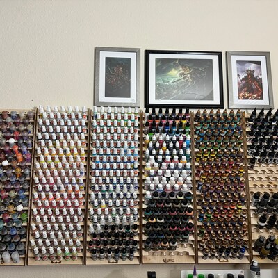 GREAT RACK System the BIG Rack 4 Section Bundle Miniature Painter's ...