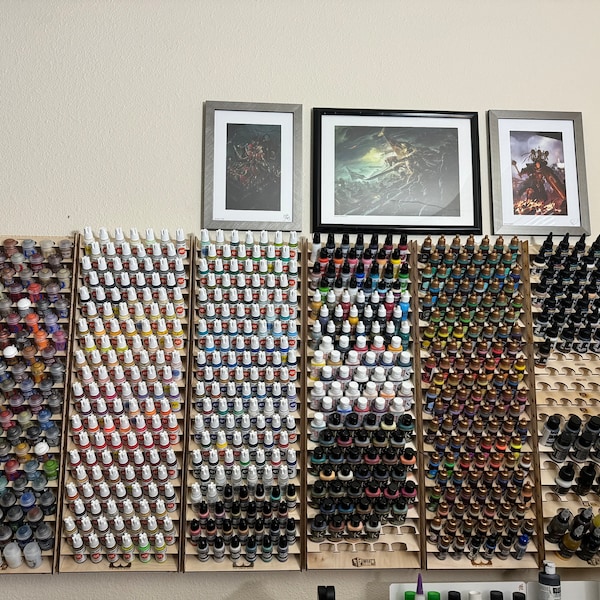 GREAT RACK System -the BIG Rack 4 Section Bundle - Miniature Painter's ...