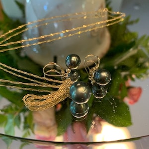 Gorgeous Tahitian Black Pearl Simple Bail Pendant in 925 - Etsy