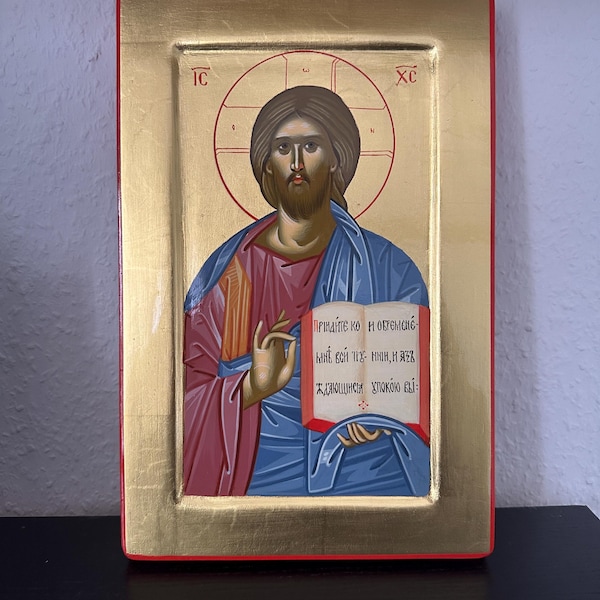 Icon of the Archangel Michael at the Second Coming of Christ,byzantine ...