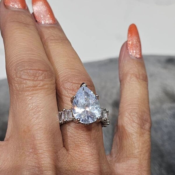 Mens Big Iced Ring Mens Iced Pinky Ring Mens Iced Out Ring Iced Out ...