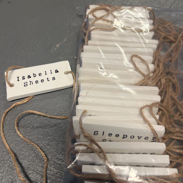 Set of 2 Soap Bottle Dispenser Labels L Dish Soap Hand Soap Tags L ...