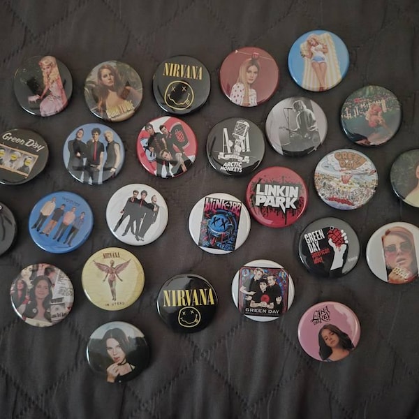 Custom Pin Back Buttons and Badges - Etsy