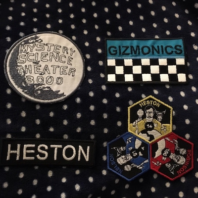 Jonah Heston Patch Set MST3K - Etsy