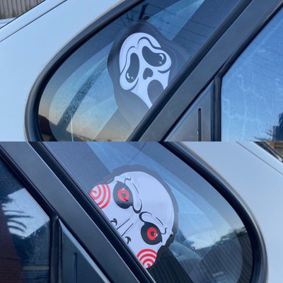 Juno Birch Car Peeker Sticker, English Alien Drag Queen Weatherproof ...