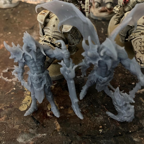 Column With Torch, LED Fantasy Miniatures, Light Effect, Dnd, TTRPG ...