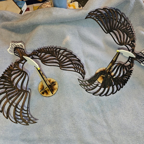 011-balancing Bird Vector for CNC Svg Vector File, Vector Cut File ...