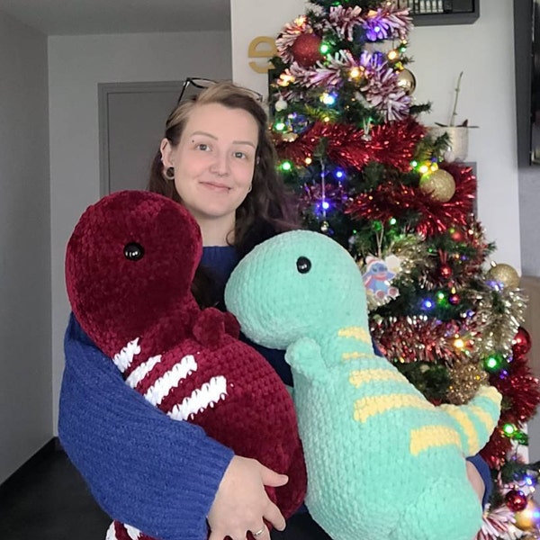 Crochet Pattern: Timothy the T-rex - Etsy