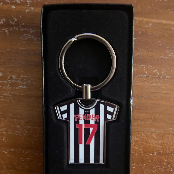 Personalised Football Shirt Keyring - Man Utd Fan Keyring, 25/26 and ...