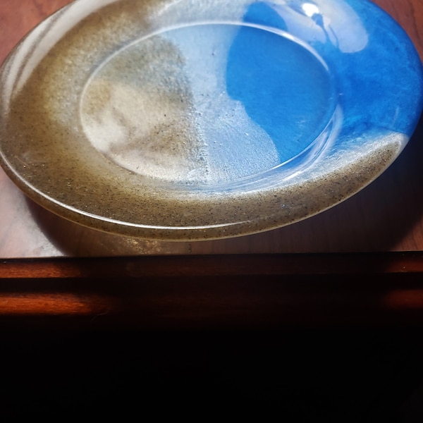 Round Flat Plate Silicone Mold for Home Decoration,dish Resin Molds ...