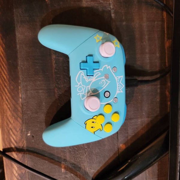 Custom Rosalina and Luma Themed Nintendo Switch Pro Controller - Etsy
