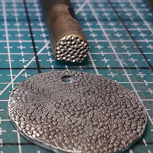 Handmade Metal Stamping Tools, Texture Metal Stamping Tool, Texture ...