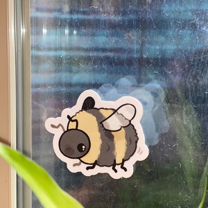 Polite Pollinator Sticker / Bee Stickers / Bumblebee Sticker / Cute ...