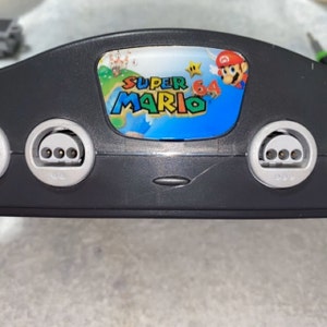 Super Mario 64 Custom Nintendo 64 Jewel, Badge, Faceplate - Etsy