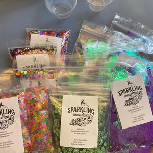 Fall Leaves Shaped Glitter Solvent Resistant Autumn Leaves | Etsy