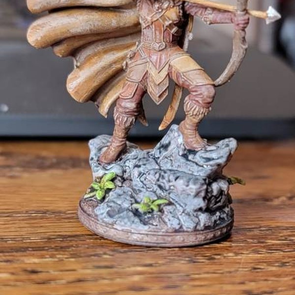 Dark Elf Ranger Archer Dnd Miniatures, Dungeons and Dragons Mini, Hero ...