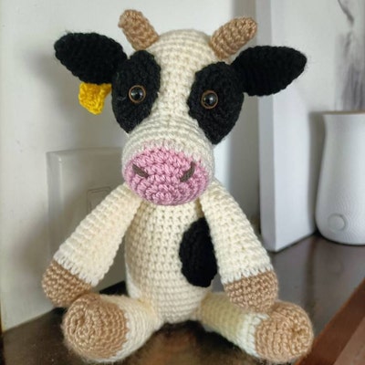 Crochet Pattern MINI COW - Etsy